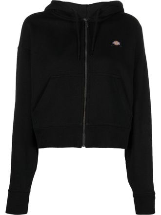 Dickies hoodie zipp&eacute; &agrave; patch logo - Noir