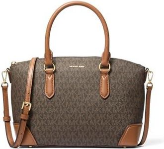 Michael Kors Petit sac cabas logo MK Murphy Brun-Noisette