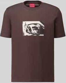HUGO BOSS Regular Fit T-Shirt aus reiner Baumwolle Modell Dirom