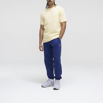 New Balance Homme Made in USA Core T-Shirt en Beige, Jersey de Coton, Taille L