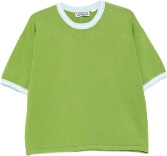 Essentiel Femme, Tops, Vert, Taille: 38 FR Jefinitely Contrast Pullover
