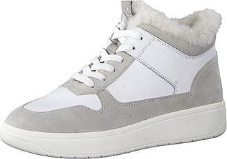 Caprice Femme 9-26106-41 Bottines Plates &agrave; Lacets avec Doublure Chaude, Beige, 40 EU