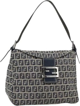 Fendi Pre-owned Vintage Zucchino Shoulder Bag - Femme - Pre-owned - Multicolore - Taille: ONE Size