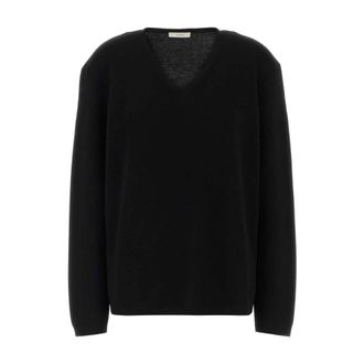The Row Strickoberteil mit V-Ausschnitt - - Knitwear - Damen - Schwarzk - M