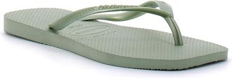 Havaianas Homme, Chaussures, Vert, Taille: 35 EU Square Flip Flops