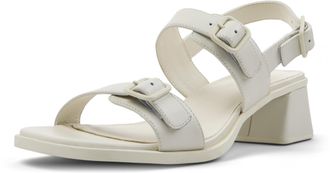 Camper Kora Sandal, Women Sandal, White Natural, 39, (EU)