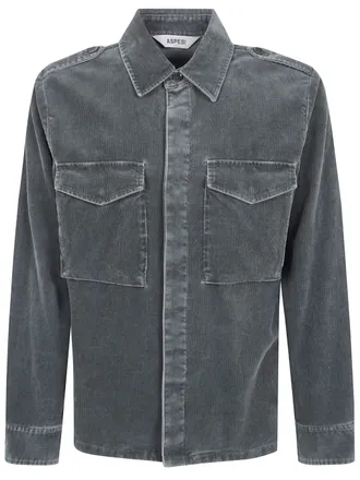Aspesi Shirt Olive Field