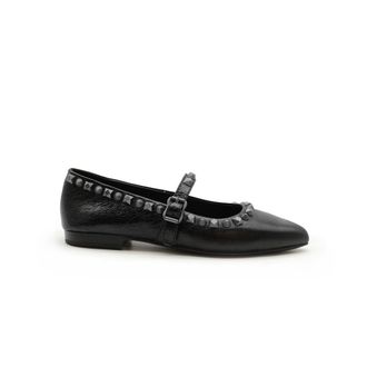 Ash Ash, Femme, Chaussures, Noir, Taille: 39 EU Ballerines pointues &agrave; clous
