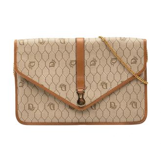 Dior Pre-owned Chain Evening Bag - - Pre-owned - Damen - Beige - ONE SIZE