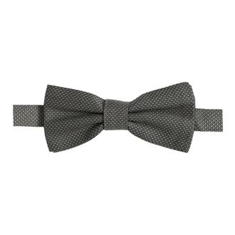 Dolce & Gabbana Homme, Accessoires, Gris, Taille: ONE Size papillon pr&eacute;-nou&eacute;