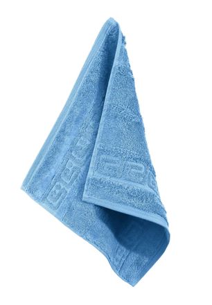 CawÖ Seiftuch 1001 Noblesse Walk-Frottier blau Größe 30x30 cm