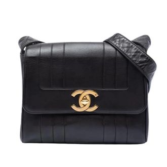 Chanel Pre-owned Flap Umh&auml;ngetasche - - Pre-owned - Damen - Schwarzk - ONE SIZE