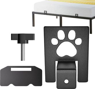 Generico Verstellbarer Bettwarenhalter, Eckhalterung, 8 x 6 cm, rutschfester Deflektor, verhindert Bewegungen | Stabilisierungsklemme, Universal-Klemme, Doppel