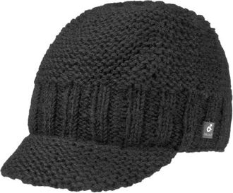 Chillouts Bonnet en Peluche, Noir, Taille Unique Homme