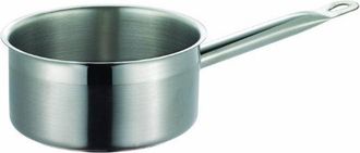 Schulte Ufer 6421-16 i Stieltopf Profi-Line i, 16 cm, Edelstahl, Silber