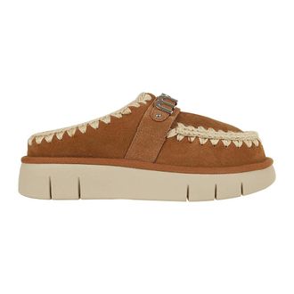 Mou Braune Hausschuhe Gem&uuml;tliches Design - - Shoes - Damen - Braun - 41 EU