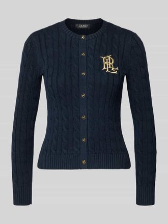 Lauren Ralph Lauren Regular Fit Strickjacke aus reiner Baumwolle Modell RALHAN
