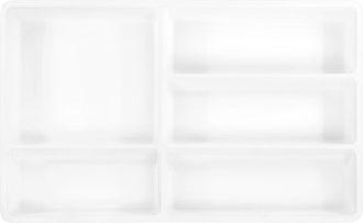 IKEA STODJA Besteckkasten, wei&szlig; - Breite: 31 cm Korpus, Breite: 40 cm Tiefe: 50 cm H&ouml;he: 4.5 cm Korpus, Tiefe: 58 cm