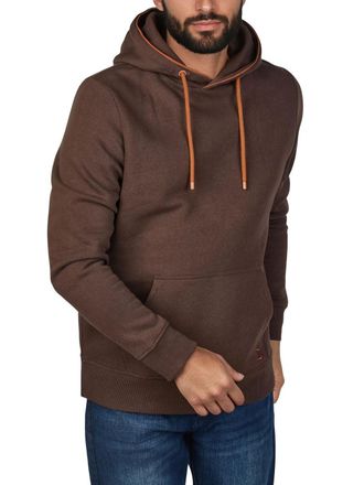 Riverso Hoodie Herren Regular Fit RIVSandro Kapuzenpullover Pullover Beige 5XL, Gr&ouml;&szlig;e:5XL, Farbe:Dark Brown