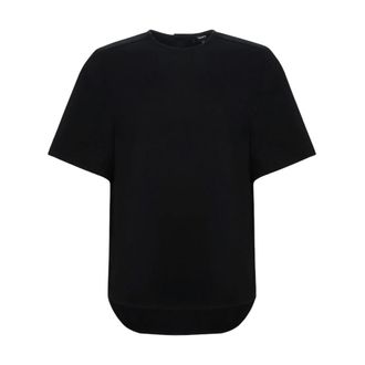 Theory Bluse mit Kn&ouml;pfen auf der R&uuml;ckseite - - Blouses & Shirts - Damen - Schwarzk - S