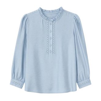 2-Biz Damen, Blusen & Hemden, Blau, 2XLGr&ouml;&szlig;e