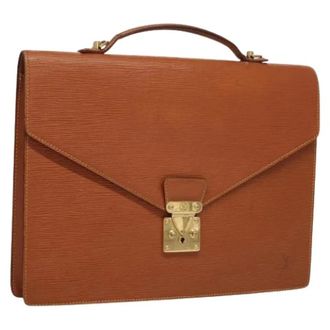 Louis Vuitton Pre-owned Vintage Epi Aktentasche - - Pre-owned - Damen - Braun - ONE SIZE