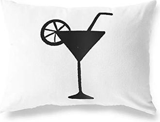 Bonamaison Le Jardin du Lin Kissen Zierkissenbezug Kissenbezug, Weich Bequem, Für Zuhause Autos Büro Sofa Wohnzimmer Couch Schlafzimmer Dekor, 43x43 Cm - Entworf