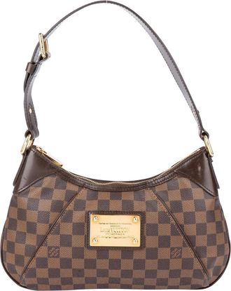 Louis Vuitton Crossbody Bags - Louis Vuitton Damier Ebene Monogram Thames PM Shou - Gr. unisize - in Braun - f&uuml;r Damen