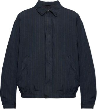 Comme Des Gar&ccedil;ons Pinstripe Pattern Jacket - - Jackets - Herren - Blau - L