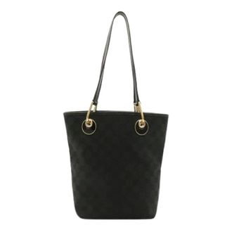 Gucci Sac cabas vintage GG Pre-owned - Femme - Pre-owned - Noir - Taille: ONE Size
