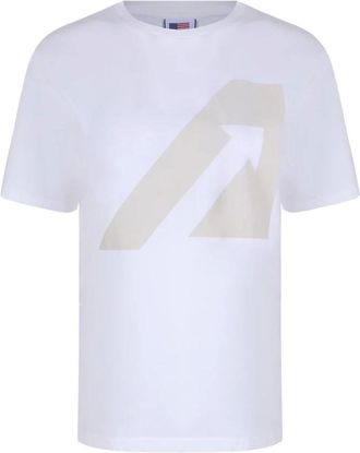 Autry Homme, Tops, Beige, Taille: L T-shirt en coton