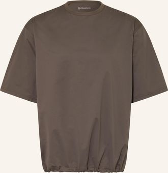 Goldwin T-Shirt High Gauge Shirring braun