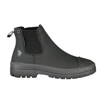 U.S.Polo Association U.s. Polo Assn. - Botte &agrave; &Eacute;lastiques Lat&eacute;raux - Femme - Chaussures - Noir - Taille: 35 EU