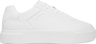 Calvin Klein Sneakers Calvin Klein Basket Cups Oxf Lup Hf Lth YM0YM01452 Wei&szlig;