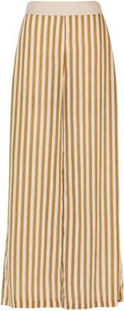 Access Fashion Access Fashion, Femme, Pantalons, Beige, Taille: 40 FR Wide Pantalons