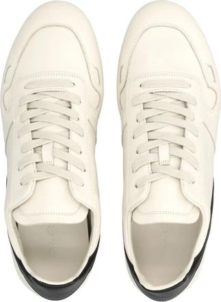 Rick Owens Low-Top Sneaker - Under-Ankle Minimal Sneak With Six-Eyelet Lace-Up - Gr. 40 (EU) - in Beige - f&uuml;r Damen