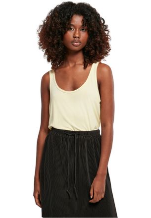 Urban Classics Damen Dames modal Losse top T Shirt, Softyellow, 4XL EU