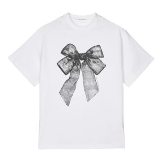 Cecilie Bahnsen Femme, Tops, Blanc, Taille: 42 FR T-shirts