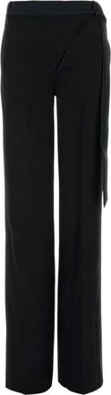 The Attico Wickeloptik-Paneel-Wollhose - - Trousers - Damen - Schwarzk - S