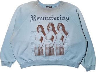 Enfants Riches Deprimes sweat Reminiscing à manches raglan - Bleu