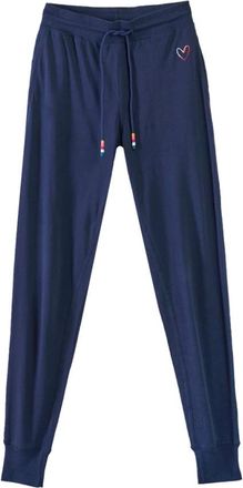 Paul Smith Femme, Pantalons, Bleu, Taille: 38 FR Pantaloni Felpa Cuore Swirl