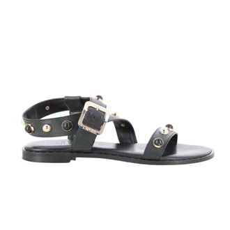 Caryatis Greek Sandals Femme, Chaussures, Noir, Taille: 39 EU Stella Flat Sandal