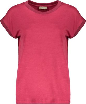 Herno Femme, Tops, Rouge, Taille: 38 FR T-shirt en laine