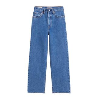 Levi's Damen Ribcage Straight Ankle Neutrals, Jazz Pop, 28W / 31L