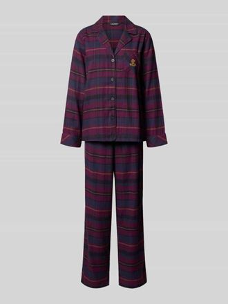 Lauren Ralph Lauren Pyjama-Set mit Logo-Stitching im 2-teiligen Set