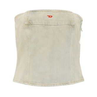 Diesel Damen, Oberteile, Grau, SGr&ouml;&szlig;e