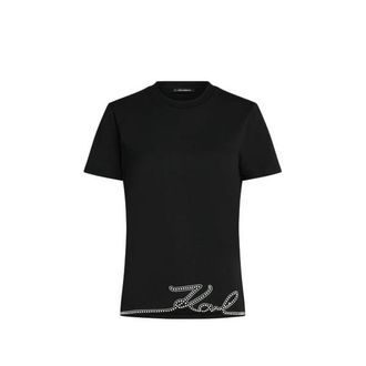 Karl Lagerfeld Tee-shirt col rond en coton