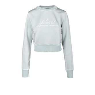 Diesel Femme, Sweatshirts et sweats à capuche, Vert, Taille: 38 FR SweaT-shirt