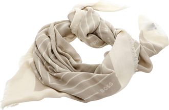 BOSS Laik_120120 Scarf, 275Light Beige, One Size