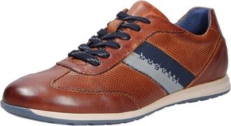 Bugatti Schn&uuml;r-Sneaker aus feinem Leder - - Shoes - Herren - Braun - 45 EU